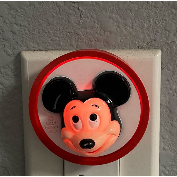Disney | Other | Retro 8s Disney Mickey Night Light | Poshmark